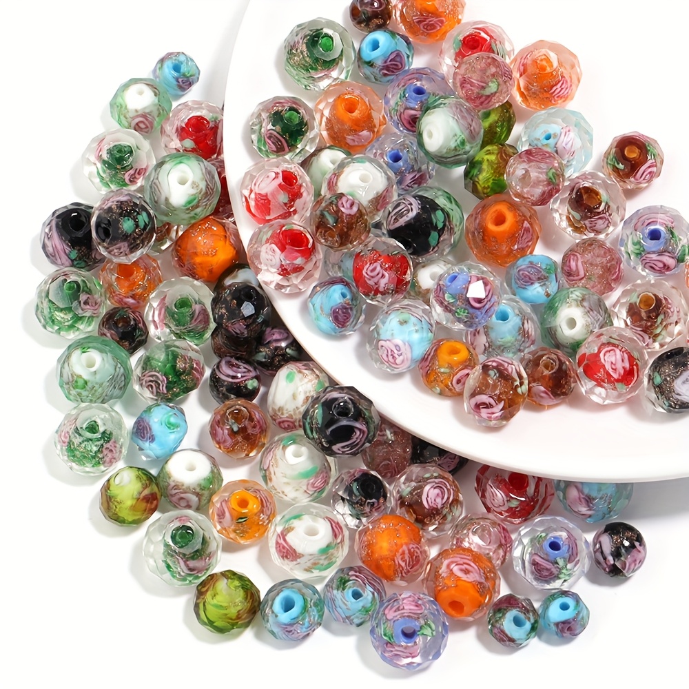 lampwork beads sold on Temu United States