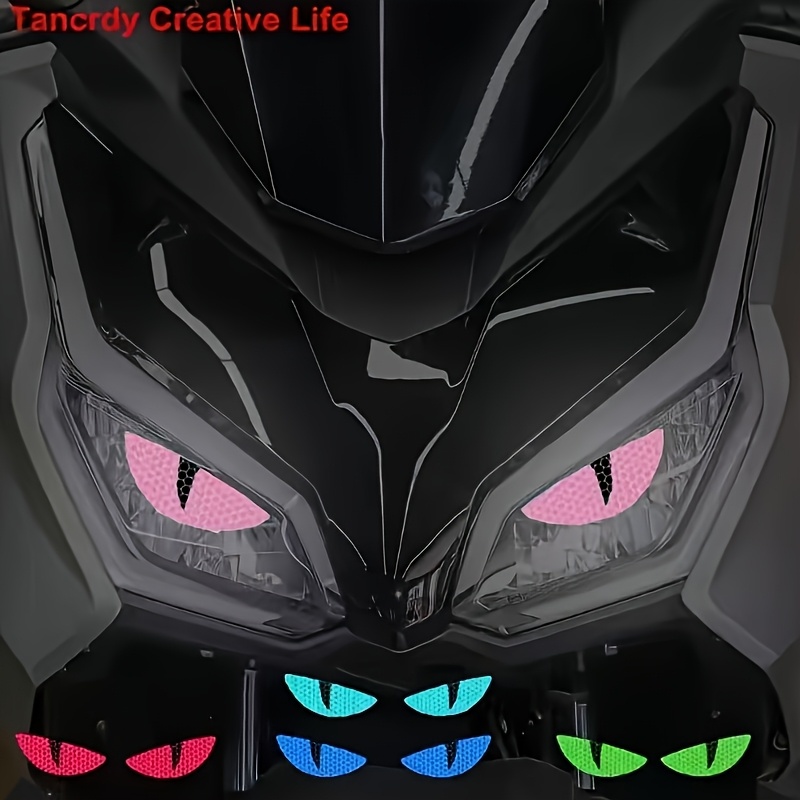 motorcycle helmet led eyes sold on Temu Australia