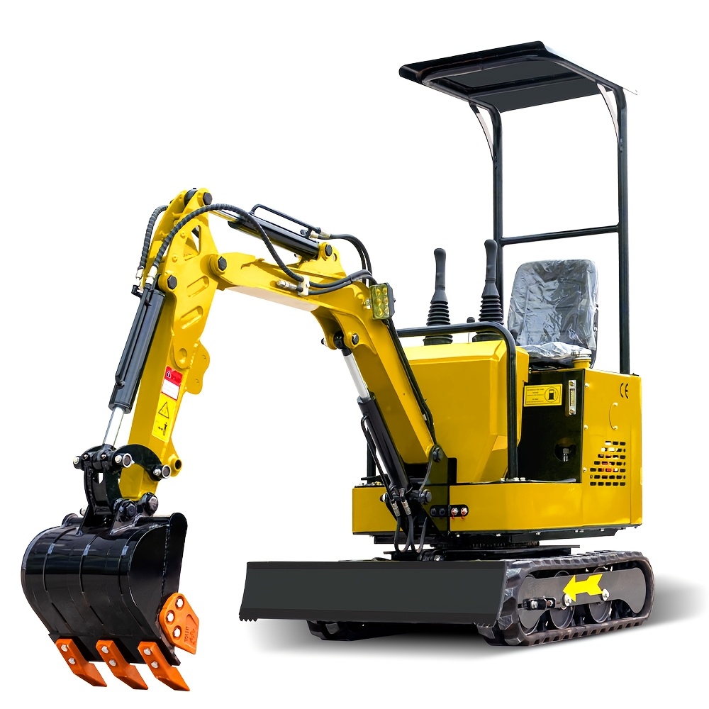 mini excavator sold on Temu United States