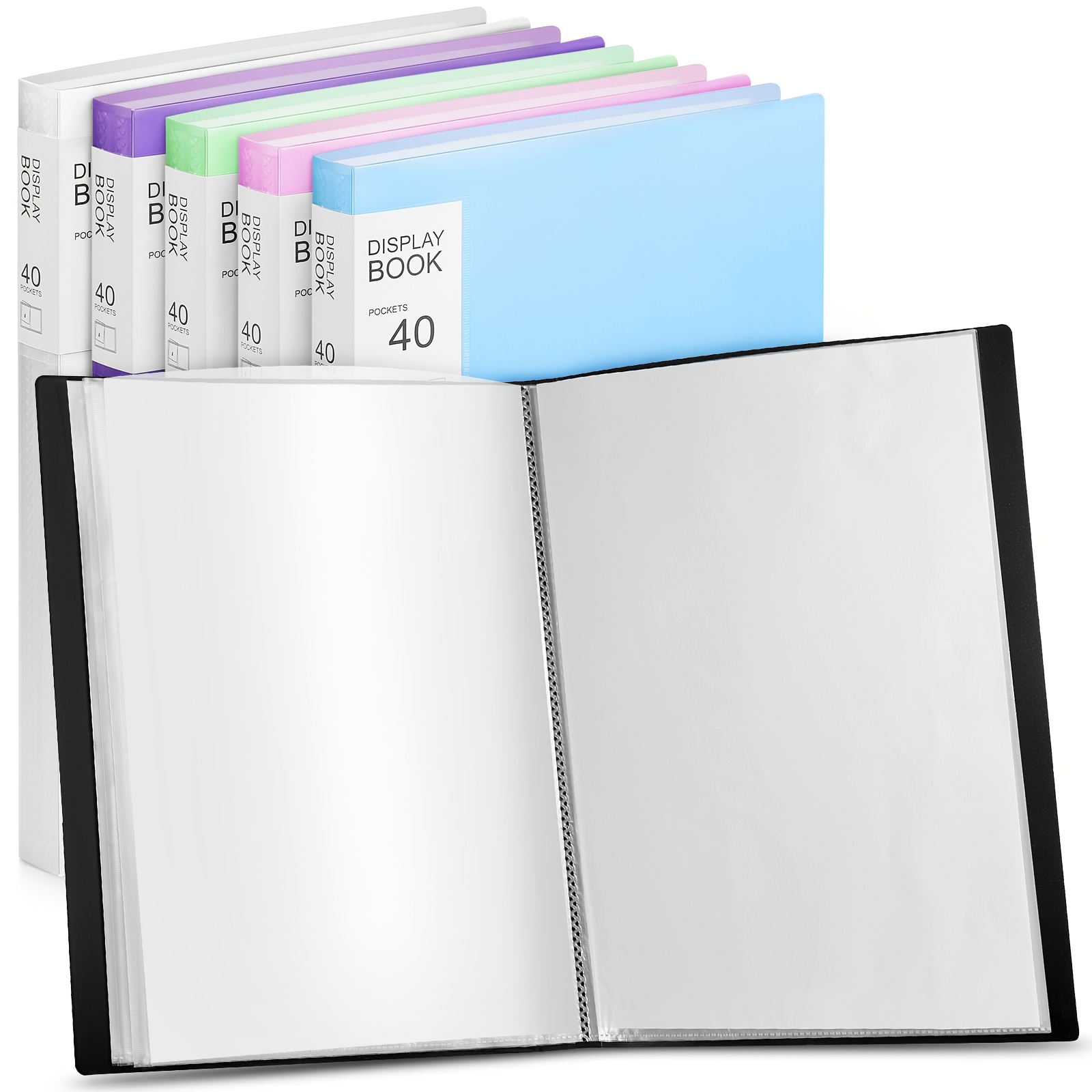 binder plastic sleeves sold on Temu United States