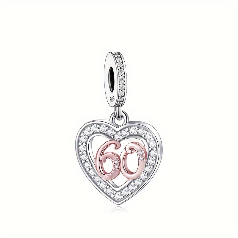 925 Silver Exquisite Heart Shaped Pendant Making Jewelry - Temu United ...