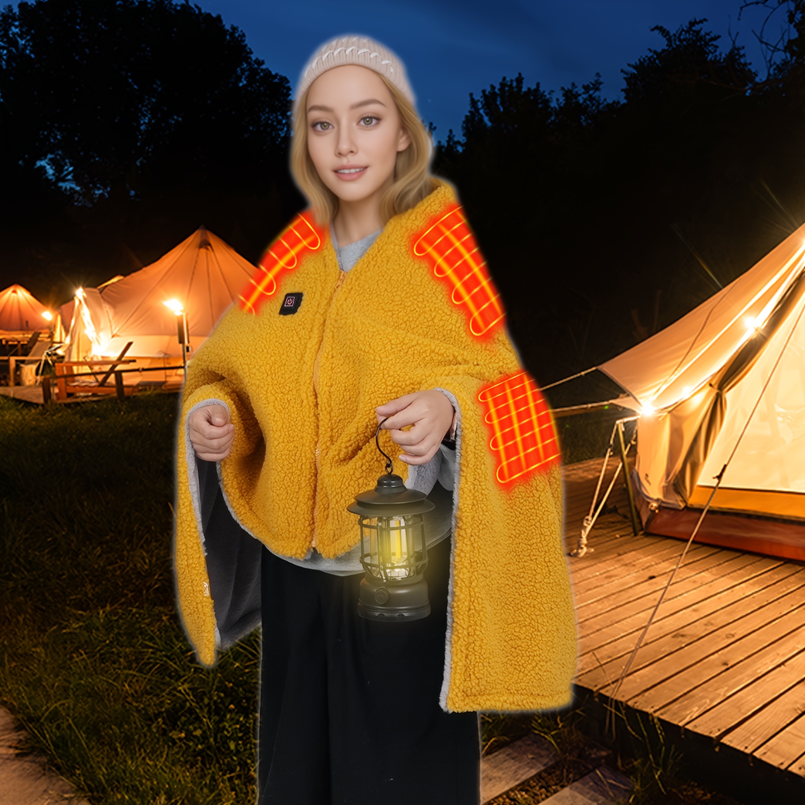 usb heating blankets sold on Temu Australia