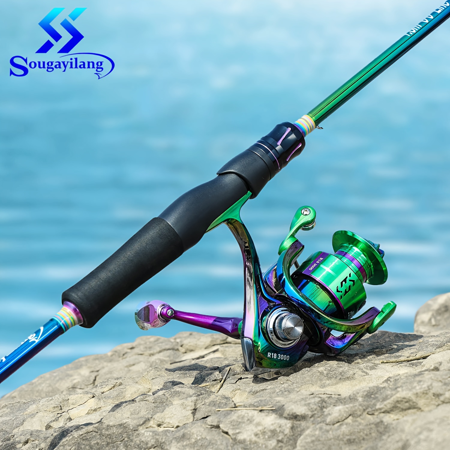 fishing rods and gear sold on Temu United States