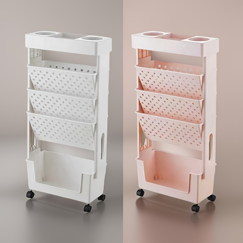 Multi purpose Plastic Rolling Organizational Storage Cart - Temu