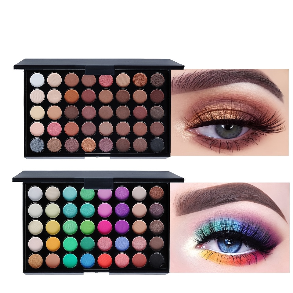 color palette makeup sold on Temu United States