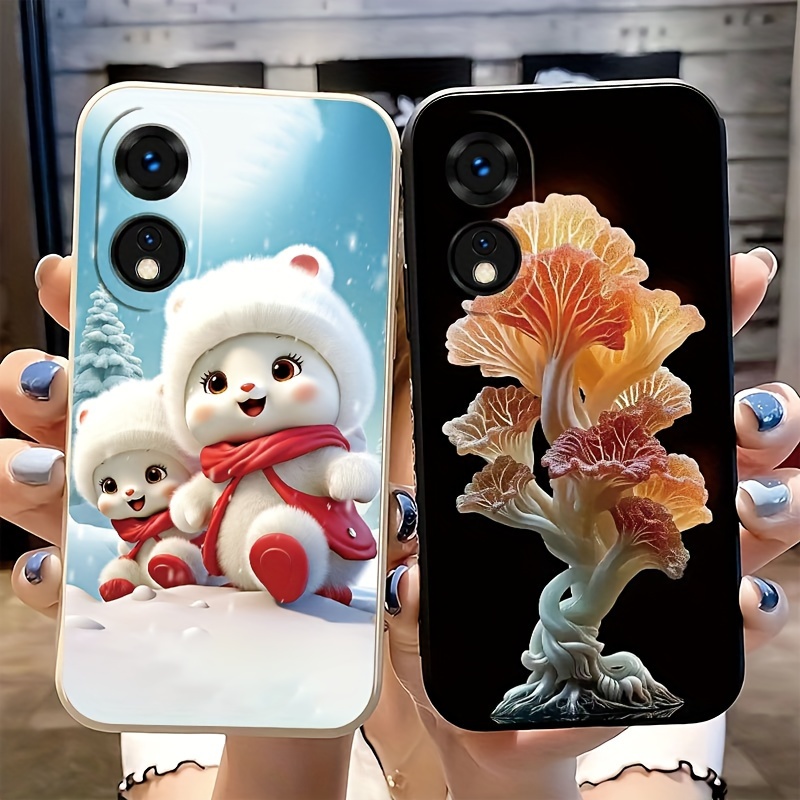 Phone Case Oppo Series High Quality Couple Creative Design - Temu Canada