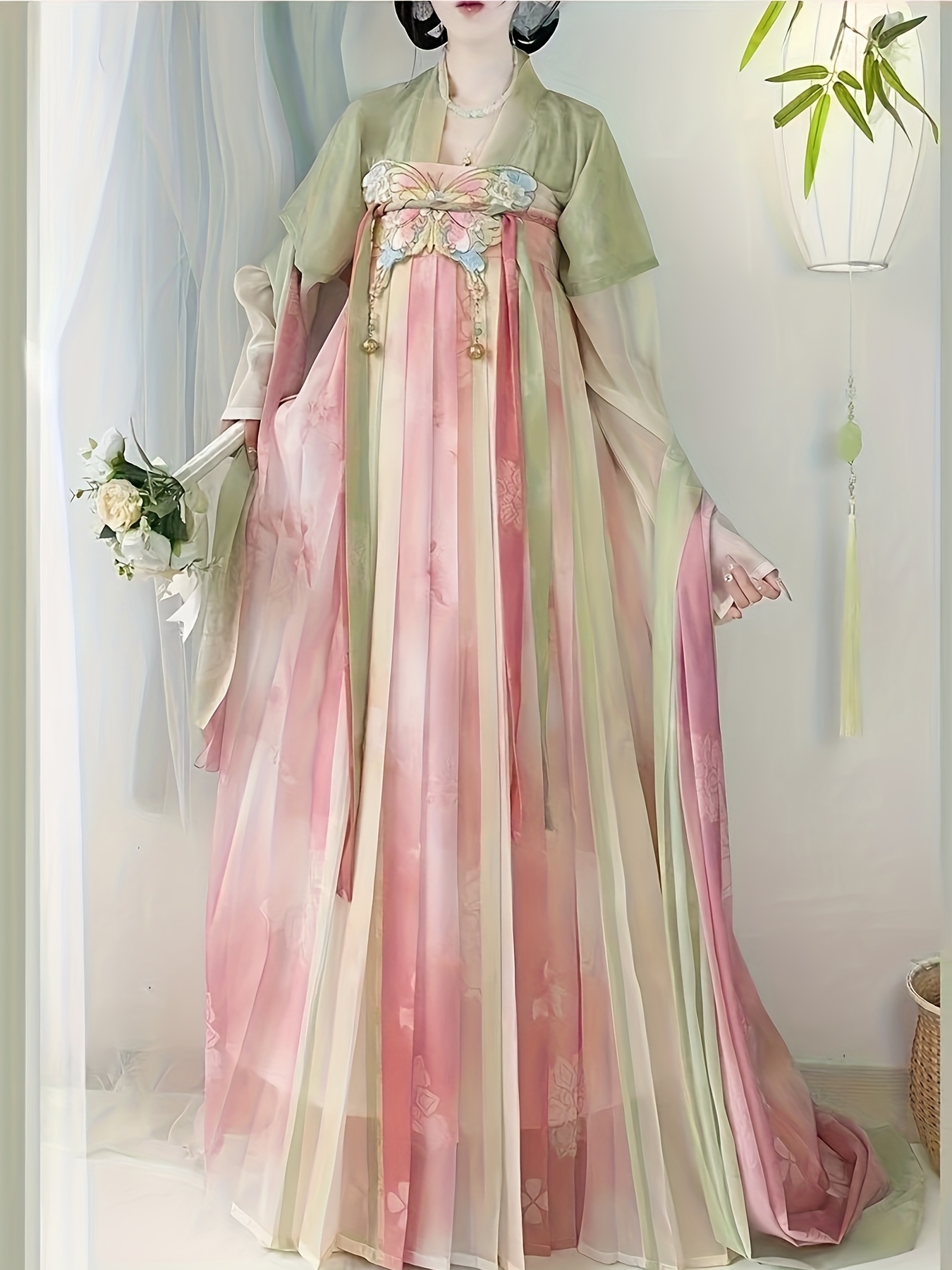 hanfu sold on Temu United States