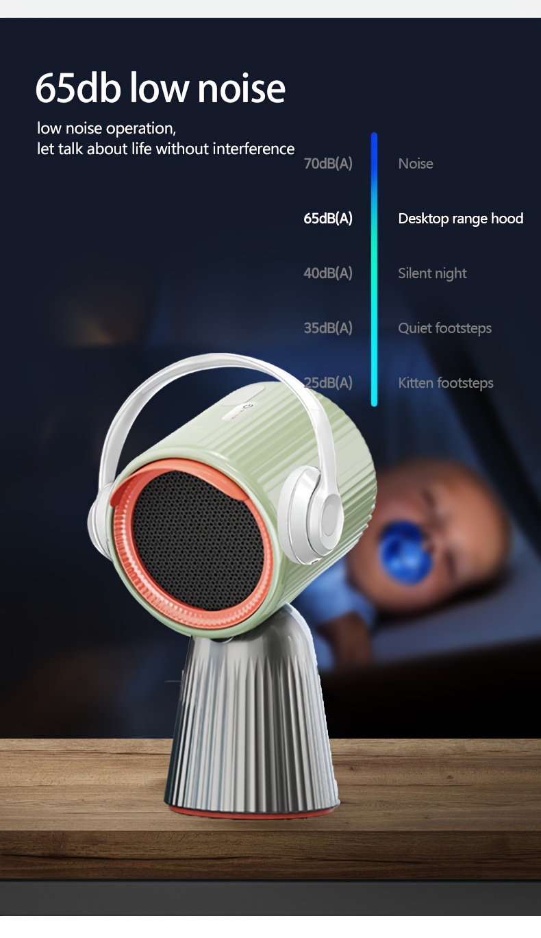 Desktop Cleaning Range Hood Large Suction Fame Separation Portable Comp ...