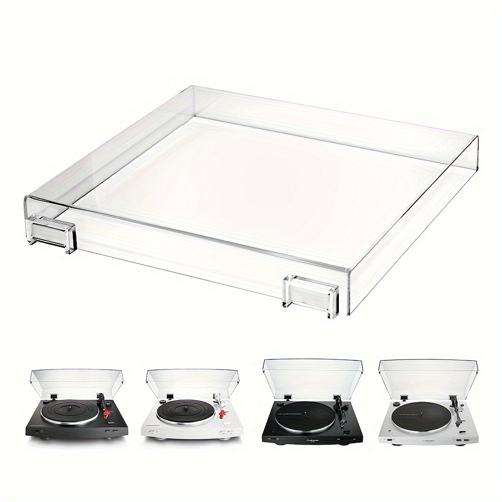 Turntable Cover MANAYO Replacement Turntable Dust Cover For Audio ...