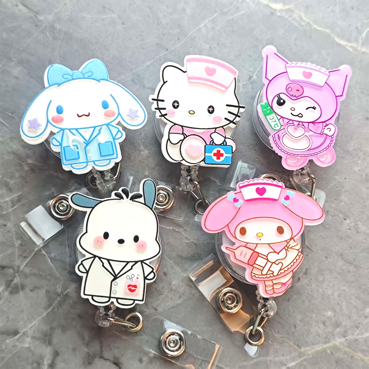 badge reel sold on Temu United States