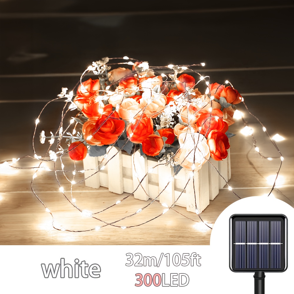 Outdoor Solar Led Light Solar Decorative Light 8 Lighting - Temu United ...