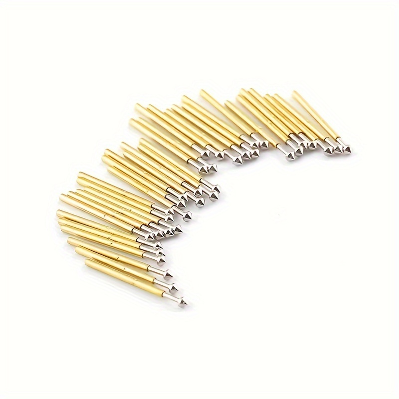 100pcs P75-e2 Spring Test Probes, Copper Pcb Pins, 1.02mm Tip Diameter ...