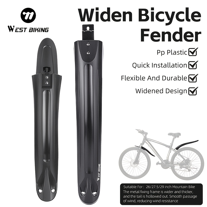 bike mud guards sold on Temu United States
