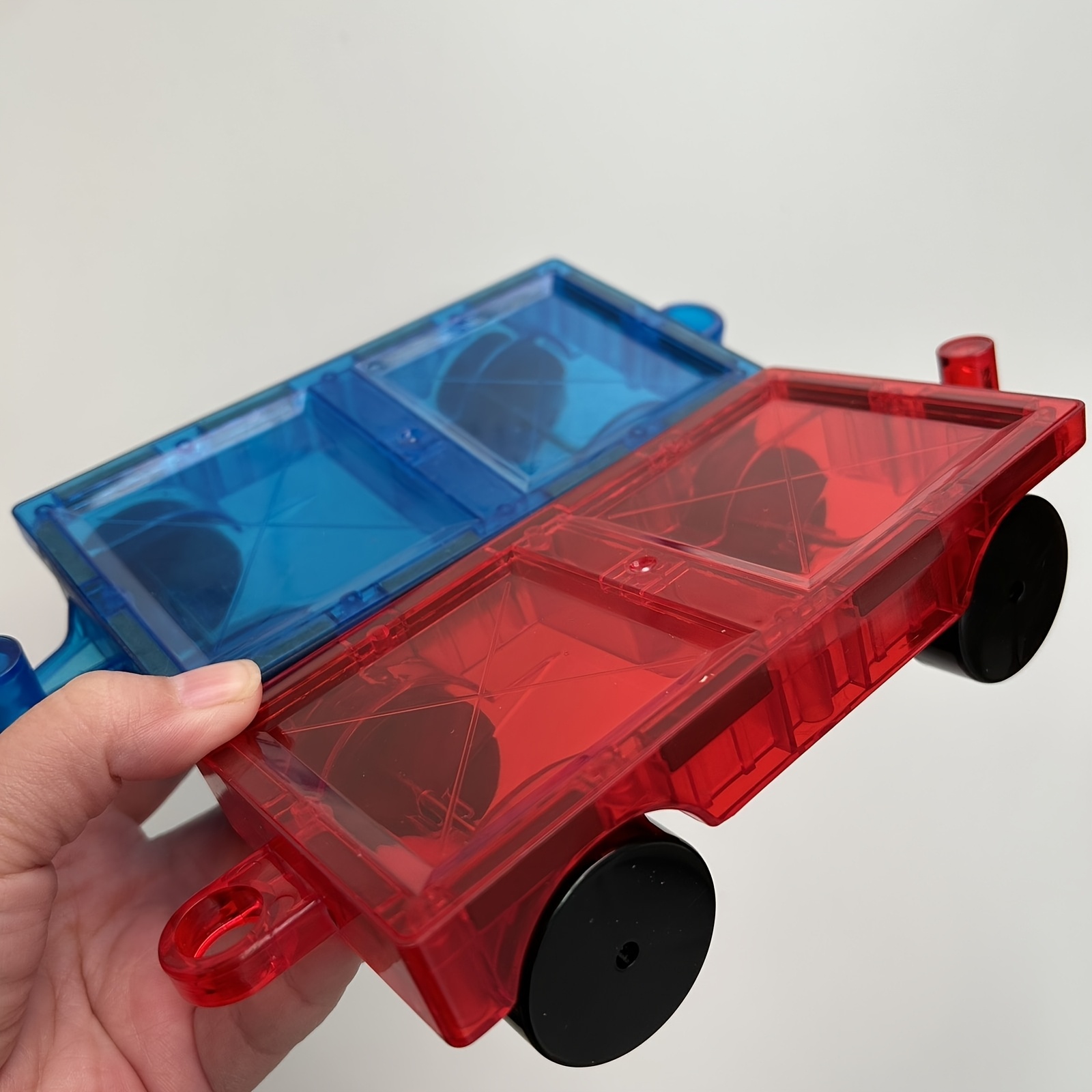 magnetic building blocks sold on Temu United States