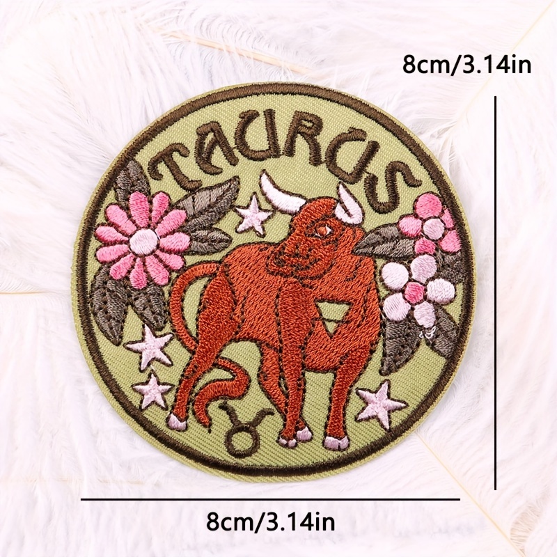 Constellations Embroidery Iron Patches Clothing Diy Patches - Temu ...