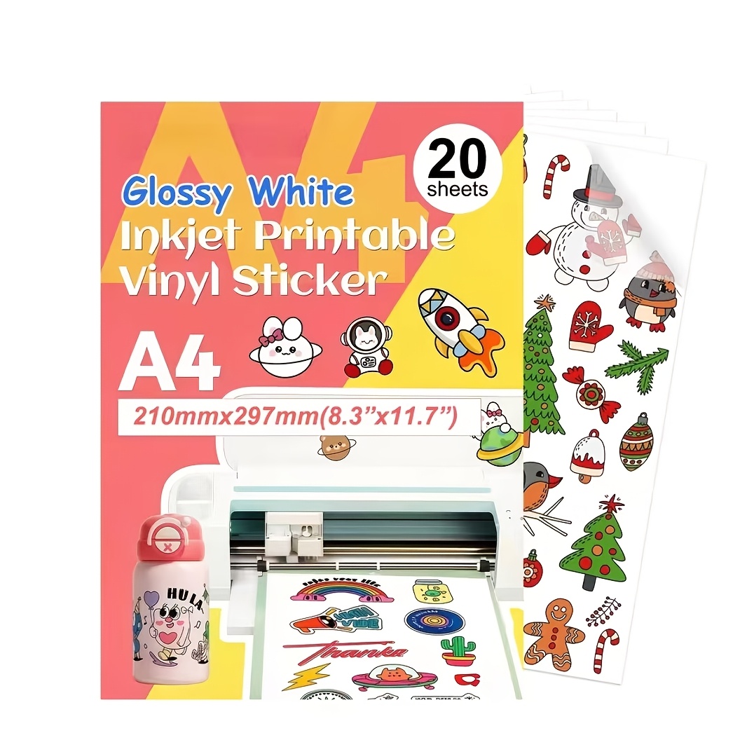waterproof sticker paper sold on Temu United States