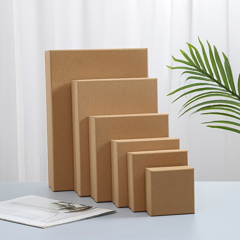 Kraft Paper Large Gift Box Loose Lid Gifts Gifts Jewelry - Temu Australia