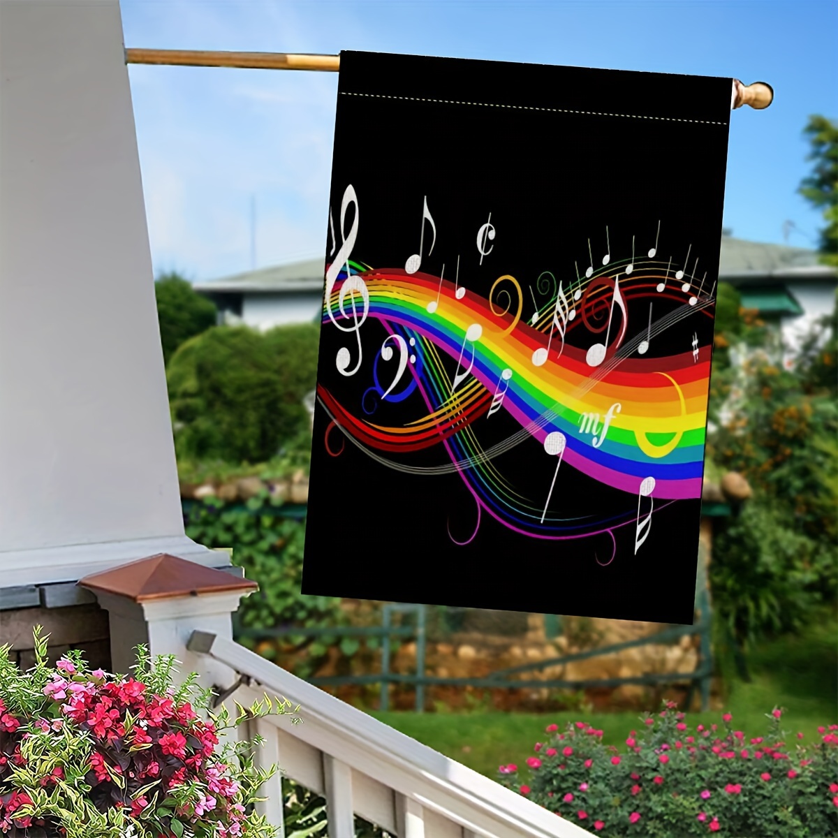 Drapeau Musical 12*18 Pouces Résistant - Temu Switzerland