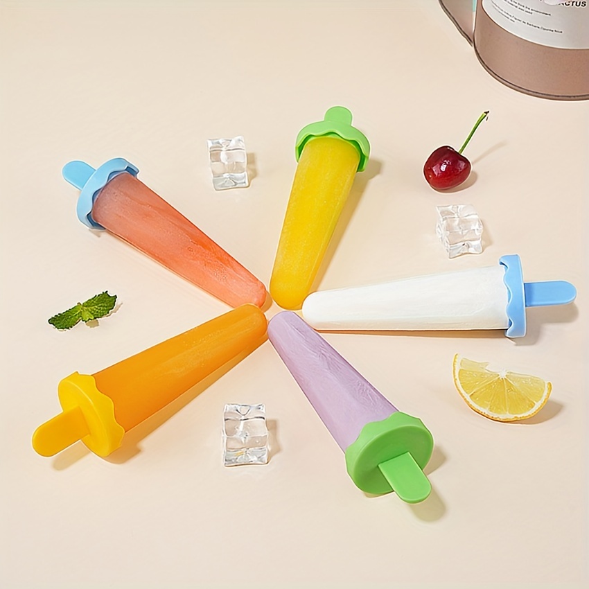 Silicone Ice Pop Molds Set Of 3, Lead-free Reusable Popsicle Makers ...