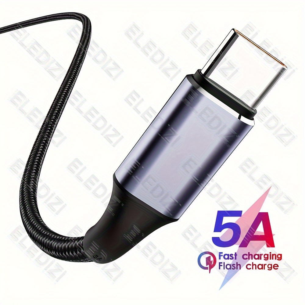 Câble Usb C Vers Usb Type C 5a Chargeur Rapide Pd Cord Usb c - Temu France