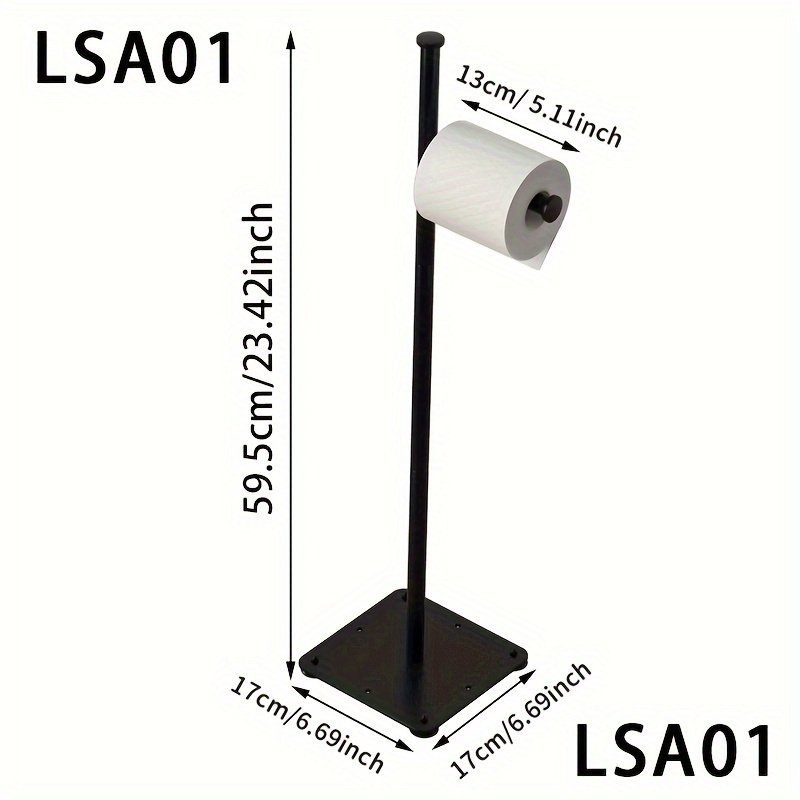 Toilet Paper Holder Stand Freestanding Toilet Paper Roll - Temu United ...