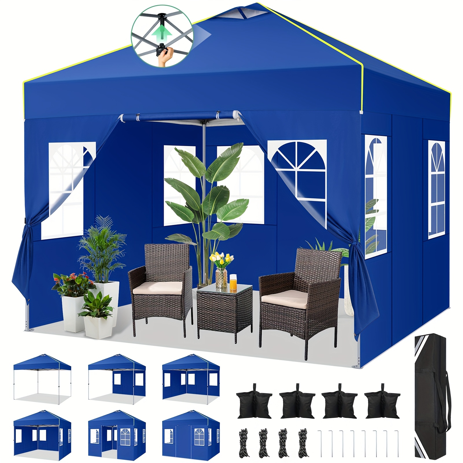 camping tents sold on Temu United States
