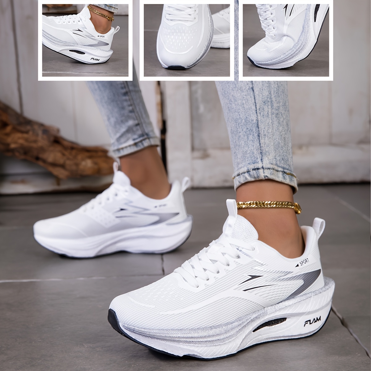 athletic running shoes sold on Temu United States