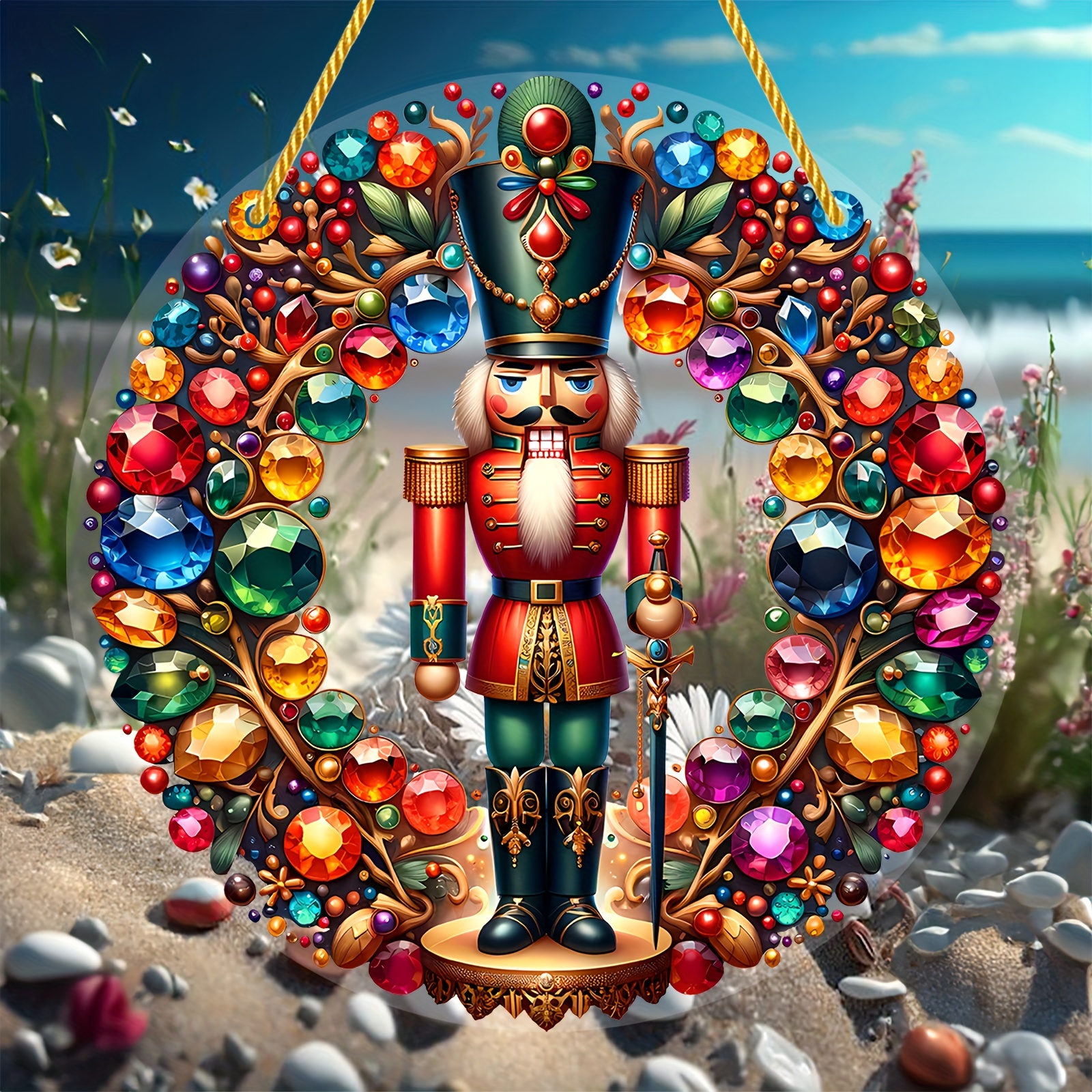Acrylic nutcracker soldier store