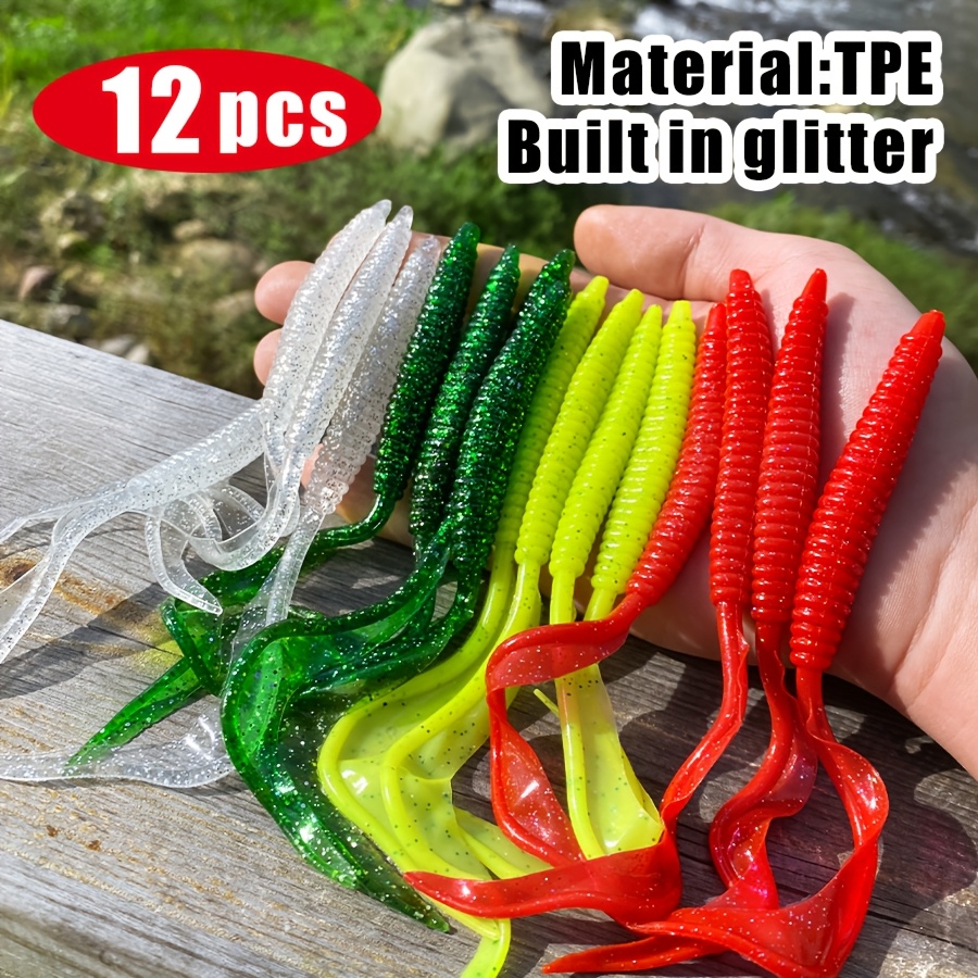 soft plastic lures sold on Temu United States