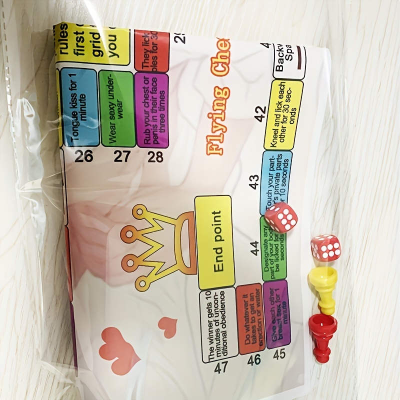 Flying Chess Couples Edition: A Fun Board Game Adults - Temu