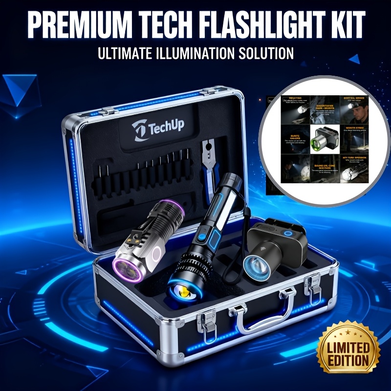 flashlights sold on Temu United States