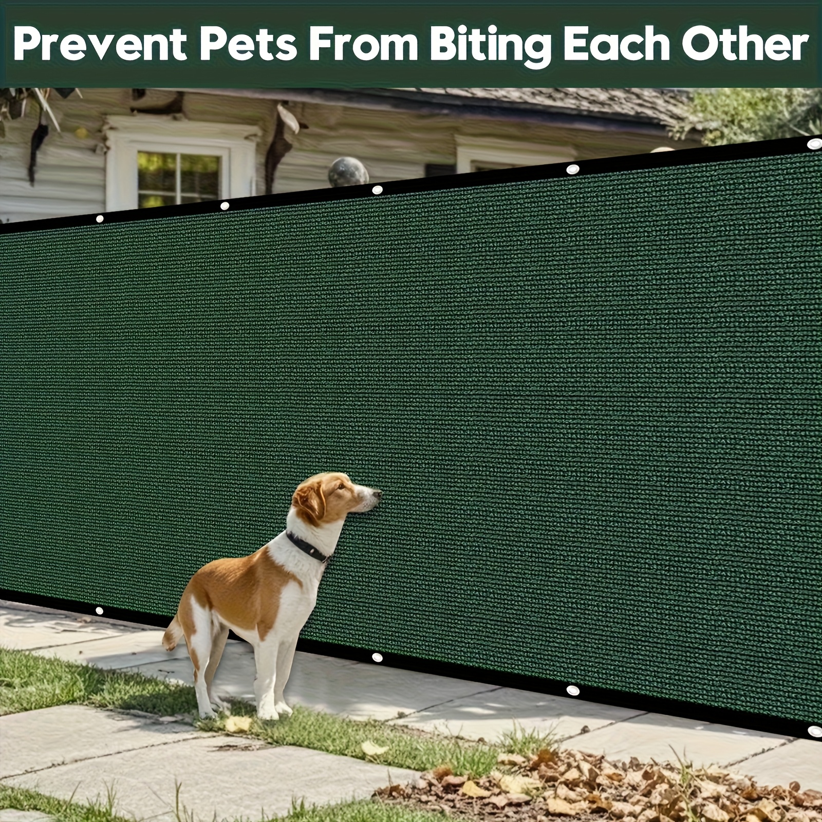 privacy fence screen sold on Temu United States