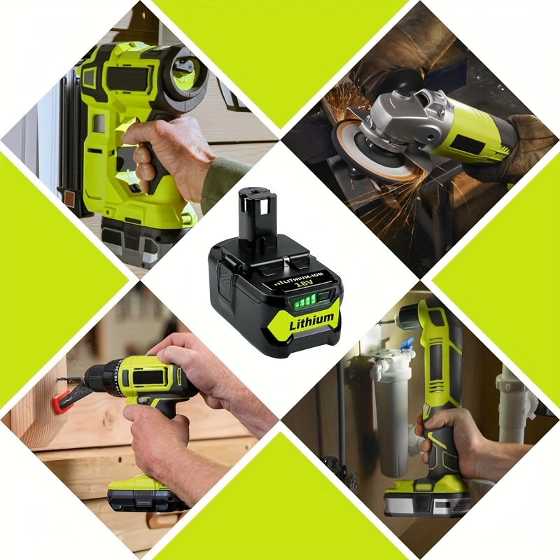 Replacement battery for ryobi 18v cordless drill store