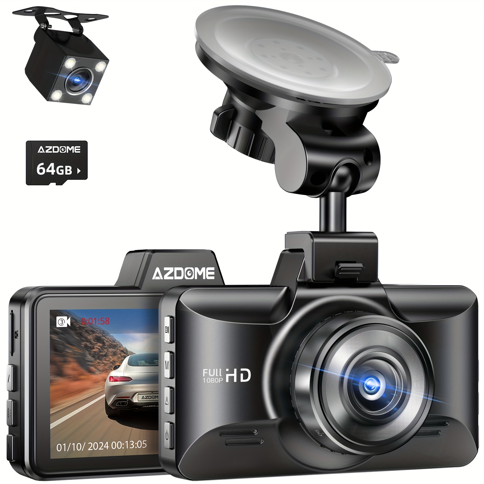 car dash cameras sold on Temu Australia