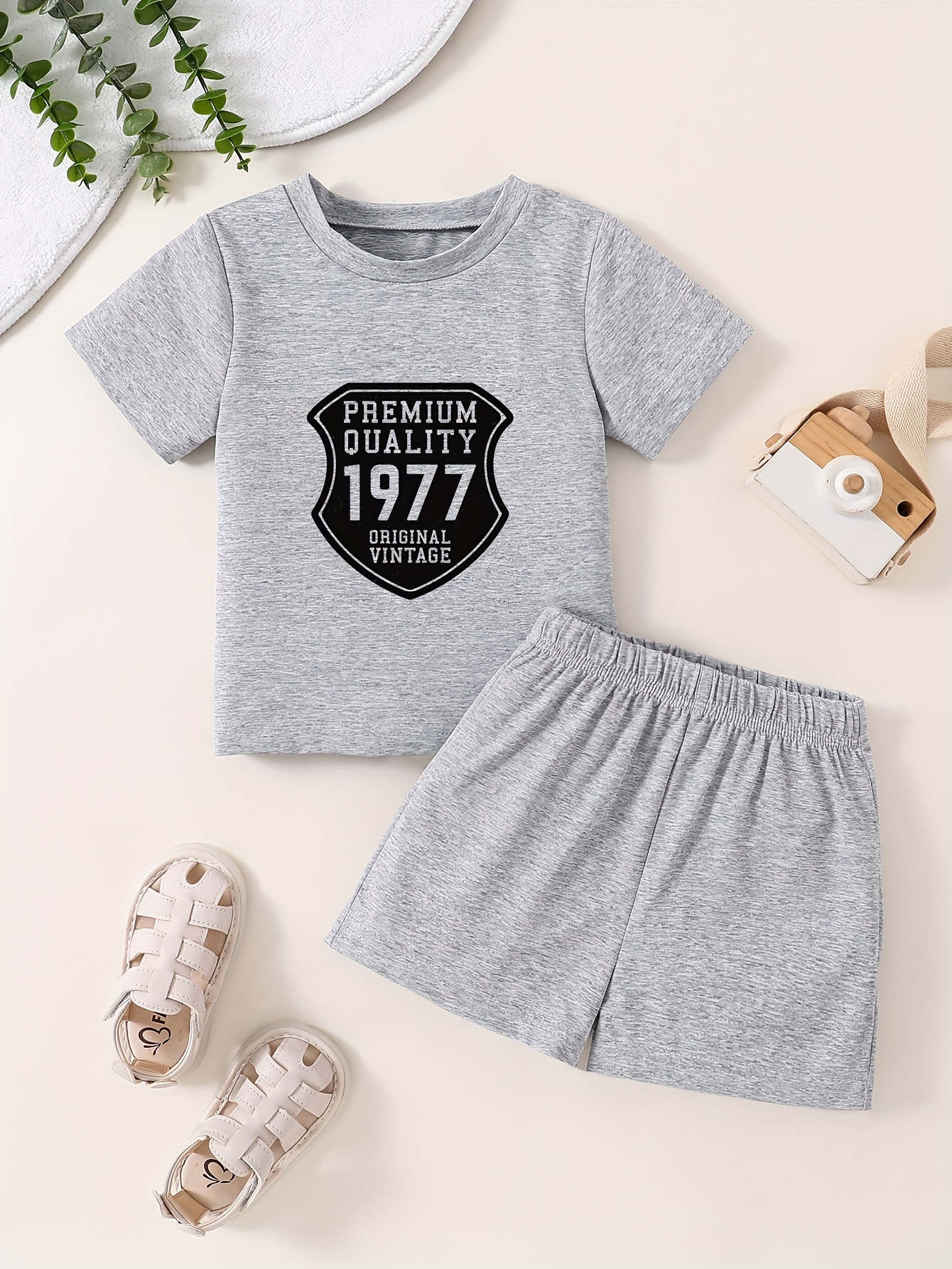 Casual Short Sleeve T shirt Trendy Letter Graphic Print Boys - Temu Australia