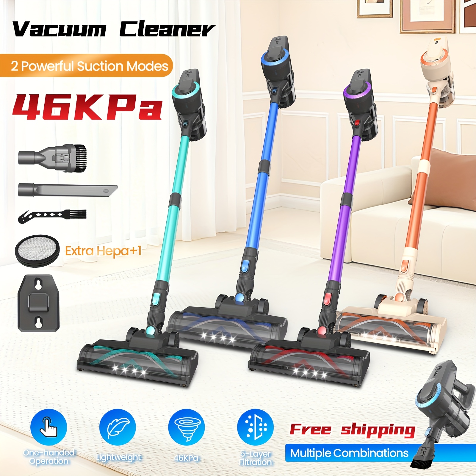vacuum cleaner sold on Temu United States