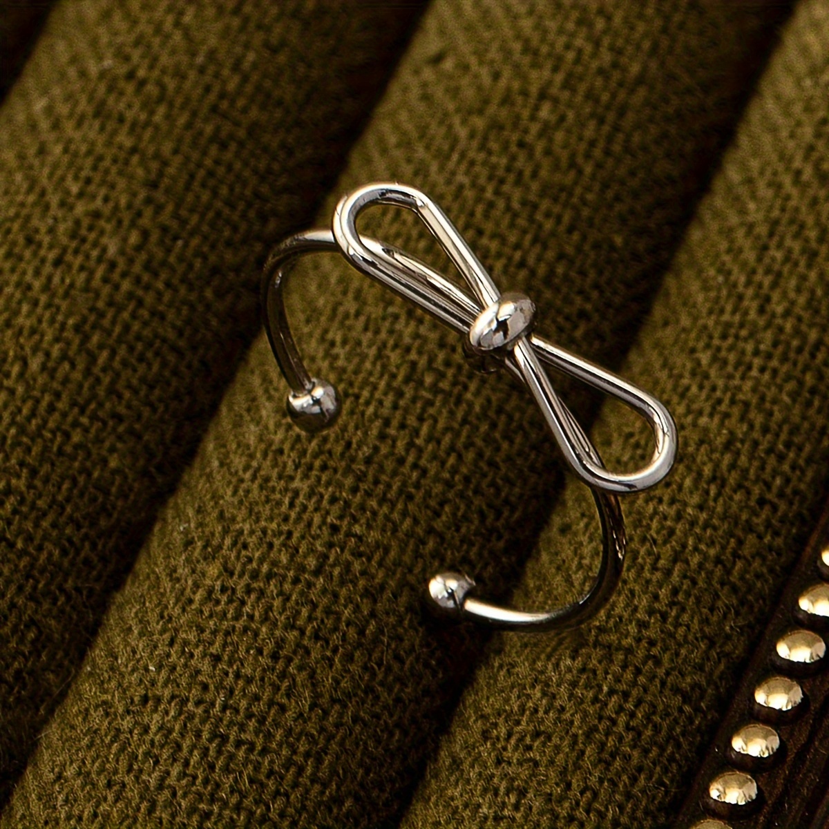 Simple Bow Design Toe Ring Iron Jewelry Elegant Leisure - Temu United Kingdom