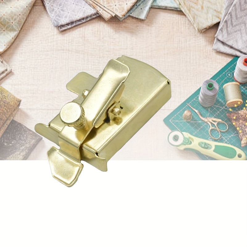 1pc Gold Multifunctional Magnetic Seam Guide, Sewing Machine Scale ...