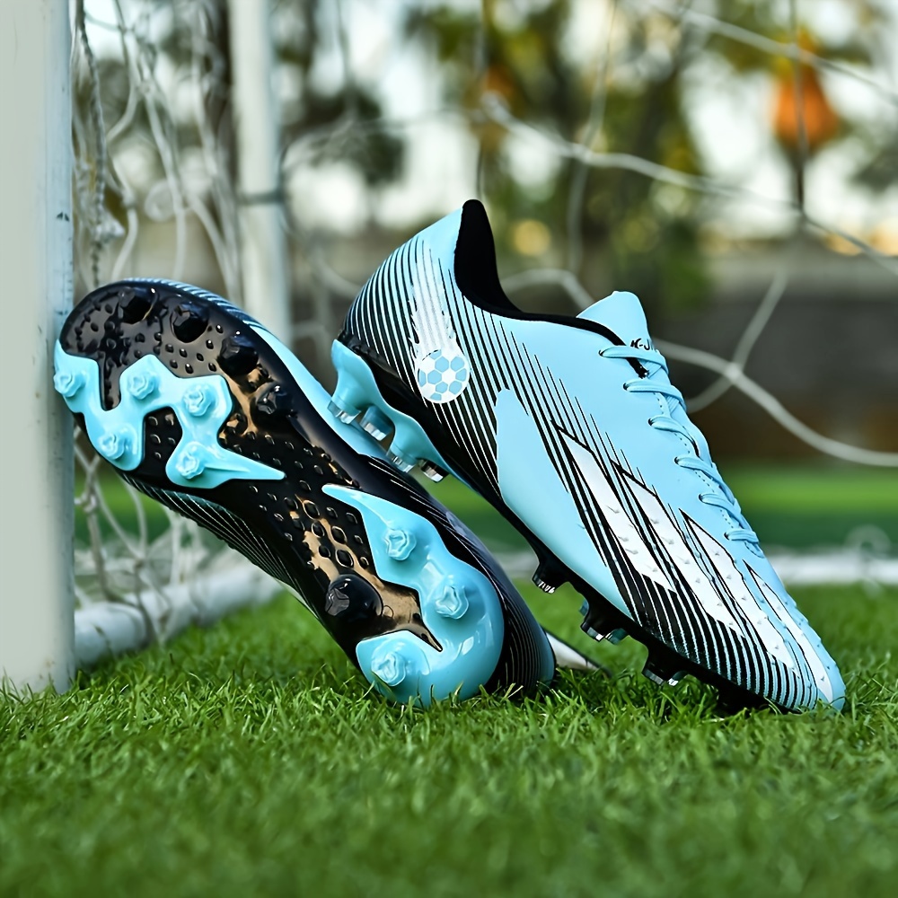 Boy's Non Slip Football Cleat Spikes Professional Comfy - Temu United ...