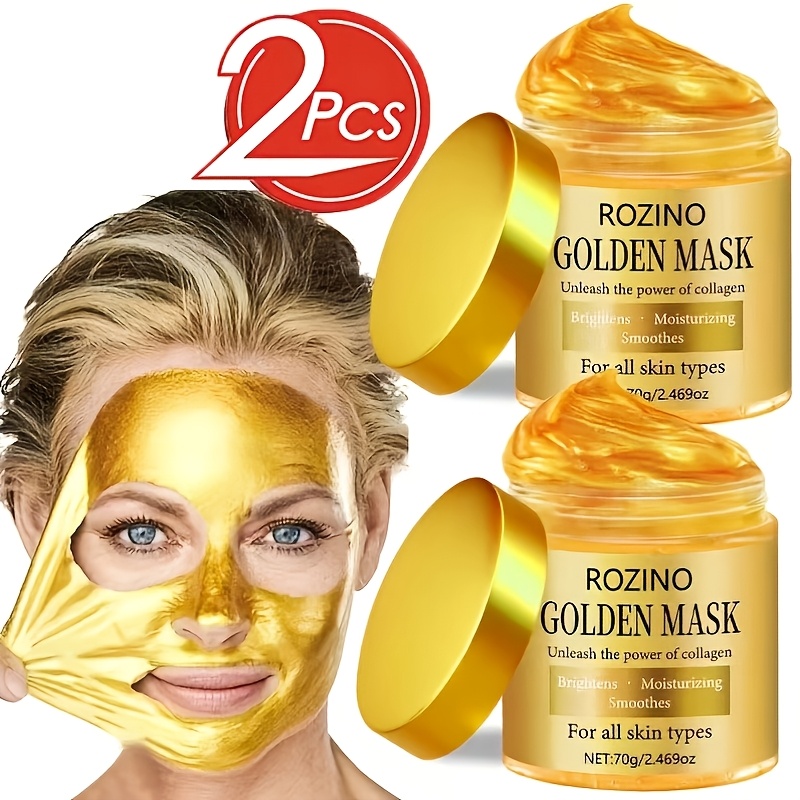 collagen firming sleeping mask sold on Temu United States