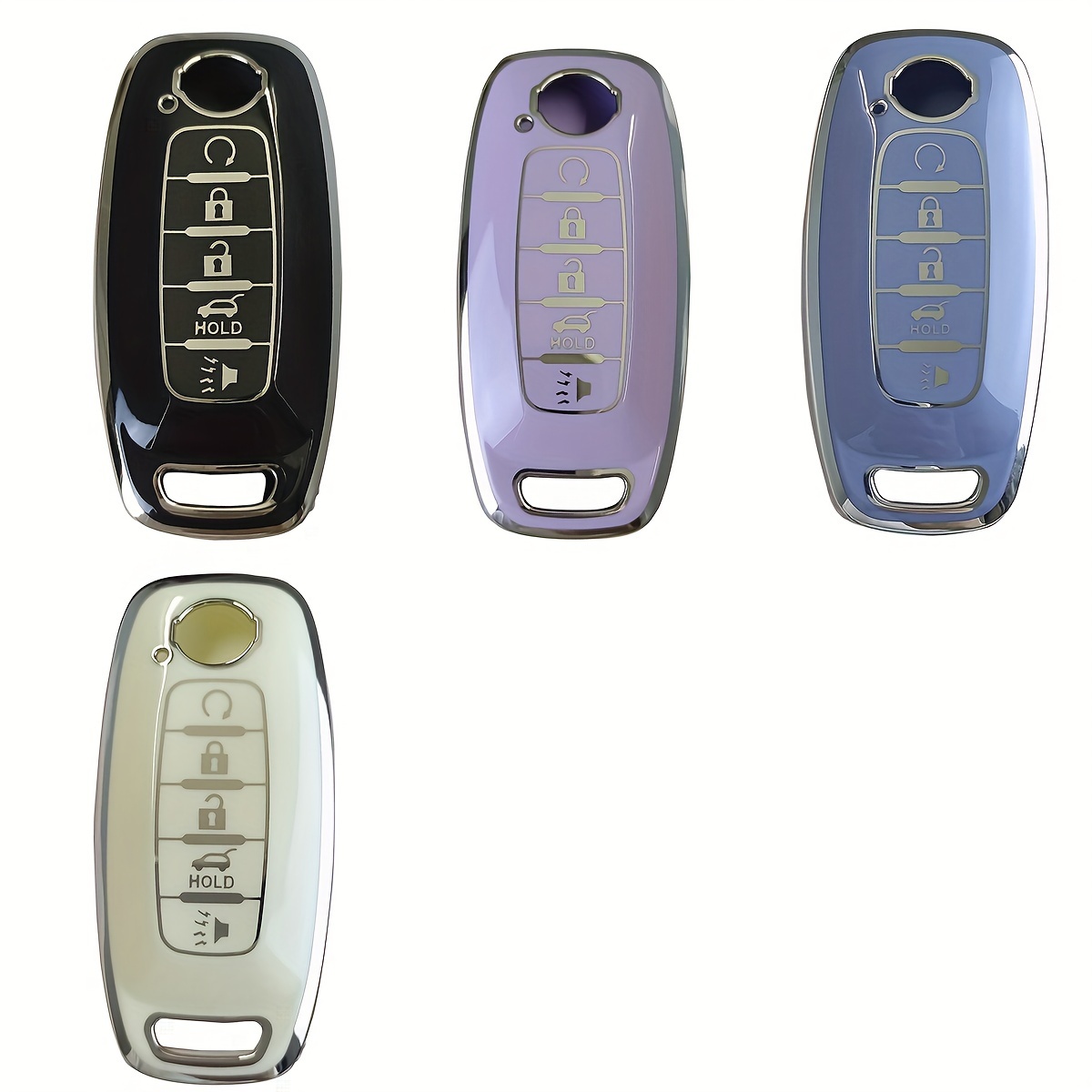 5 Button Car Key Pack Key Case Compatible 2023 - Temu Ireland