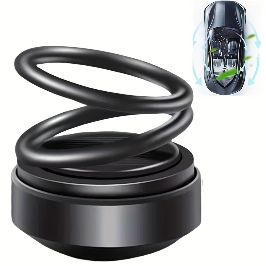 Solar Energy Double Ring Suspension Rotating Fragrance - Temu Portugal