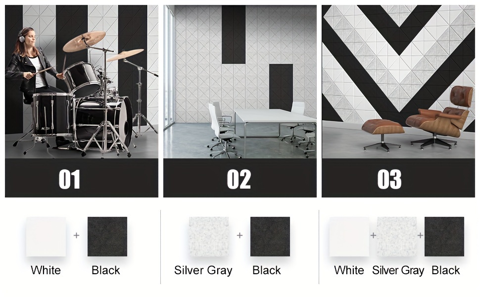 Self adhesive Acoustic Panels Soundproof Foam Wall Stickers - Temu United