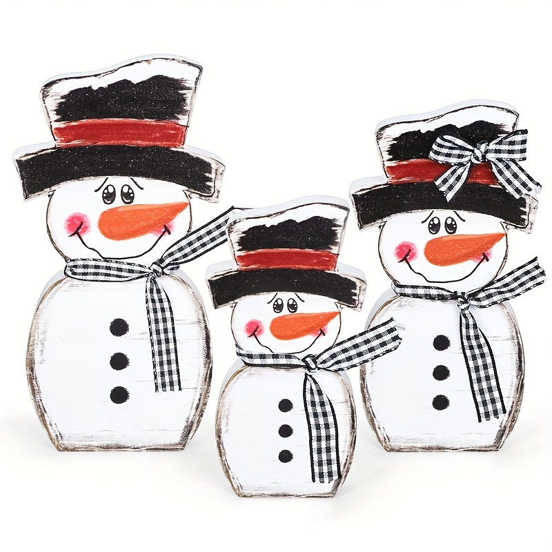 snowman decoration sold on Temu United States