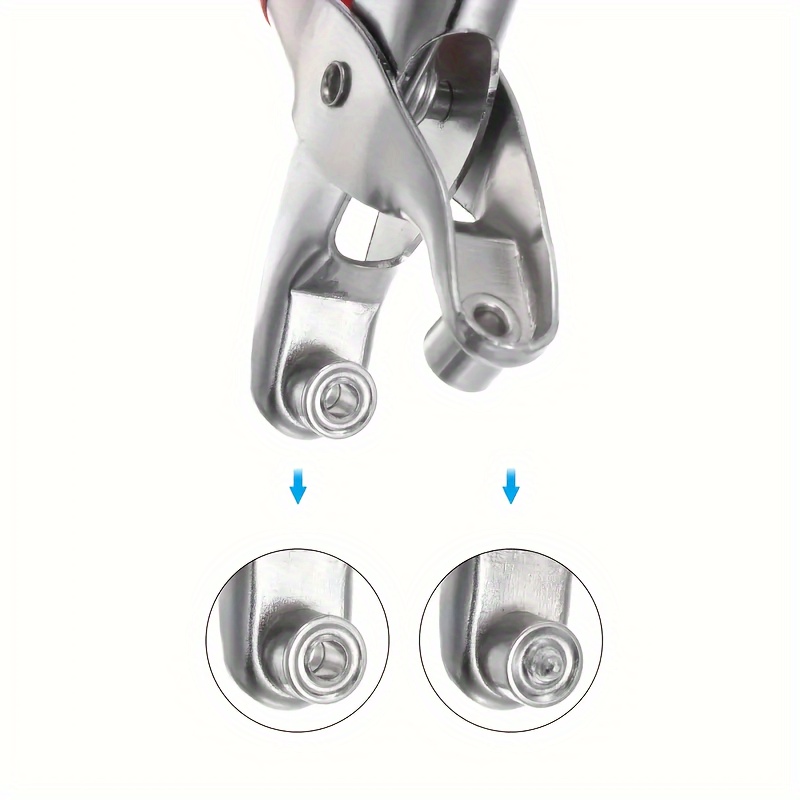 Grommet Tool Kit Metal Eyelets Washers In Golden Fabric - Temu Australia