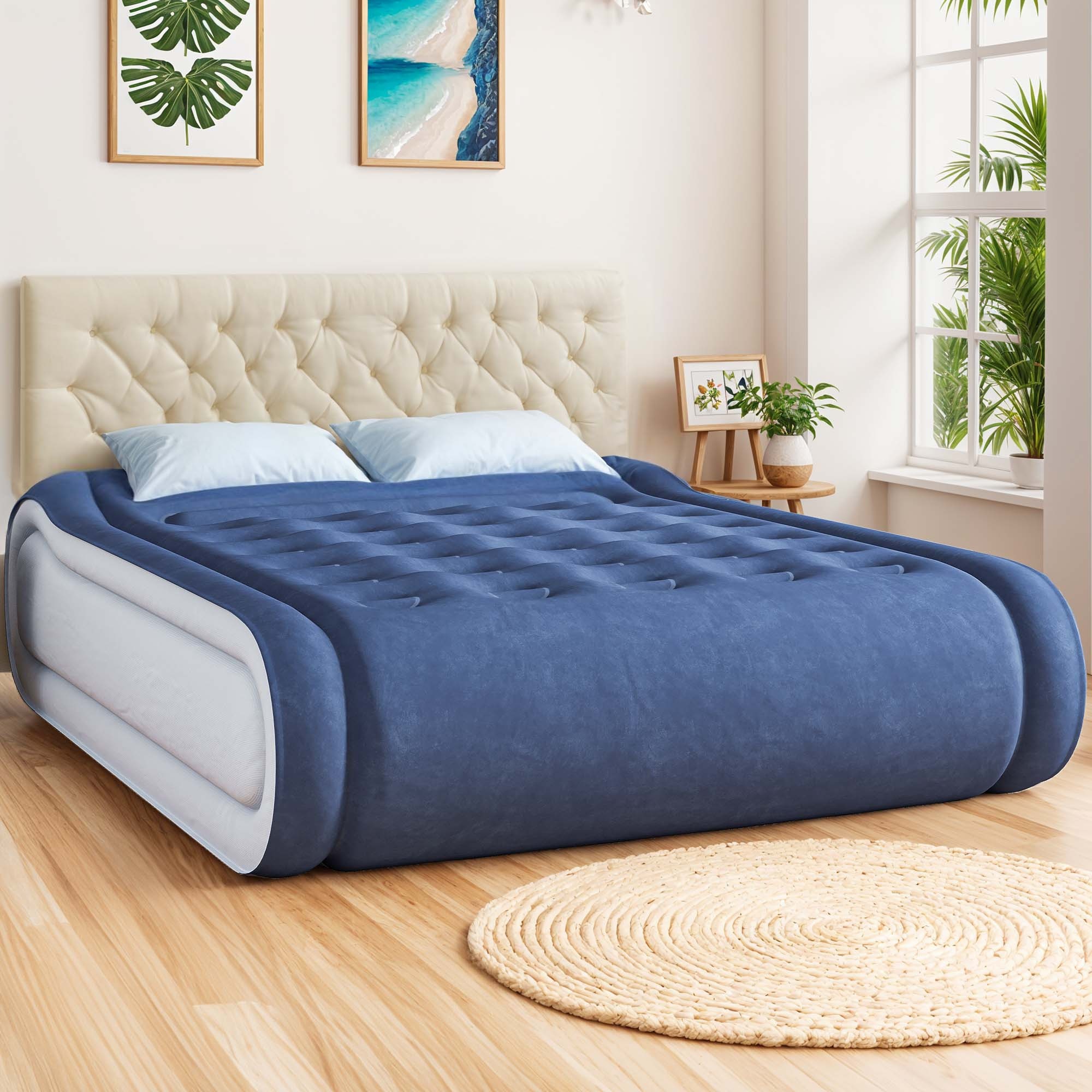 Collapsible Air Bed Frame For Mattress