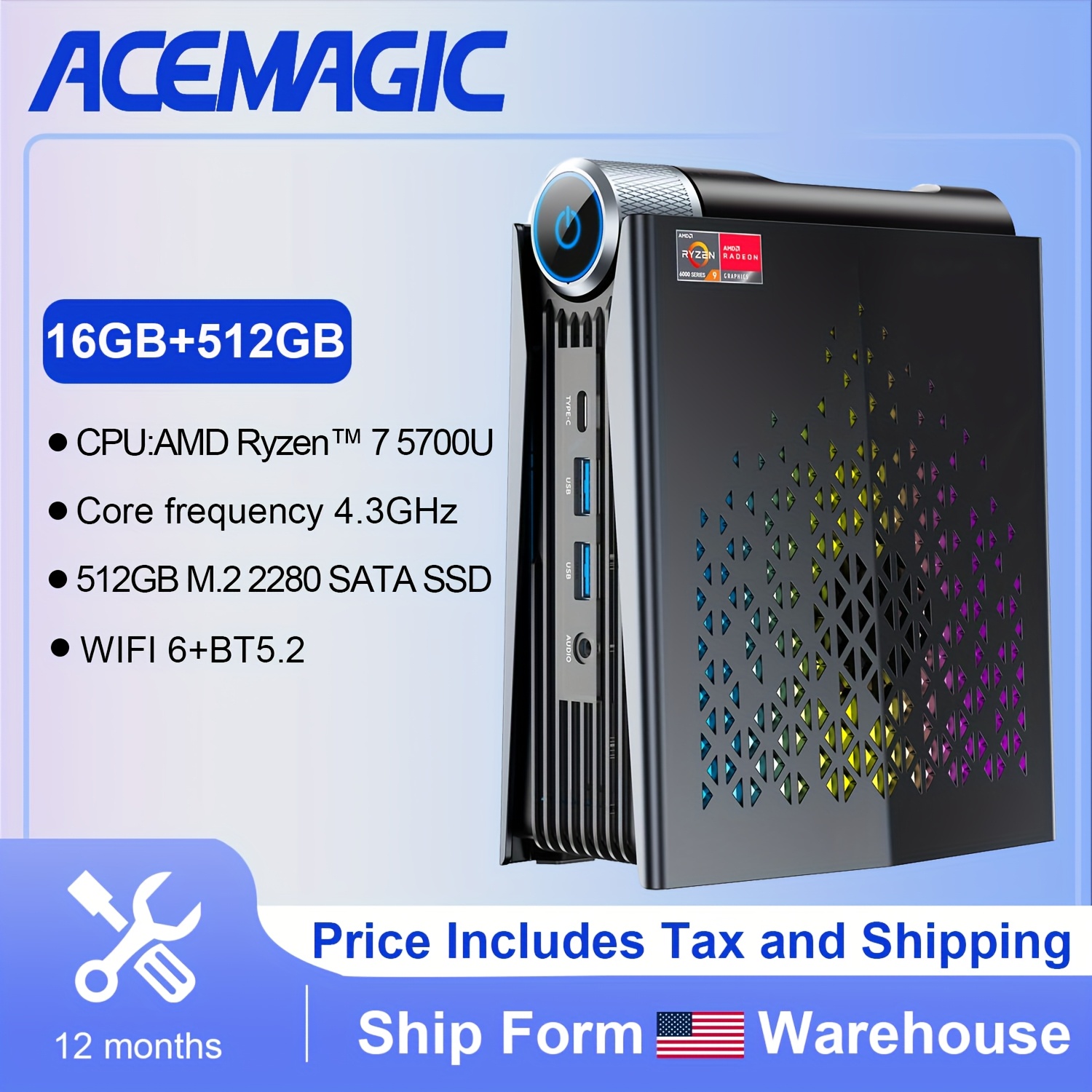 pc computers sold on Temu United States