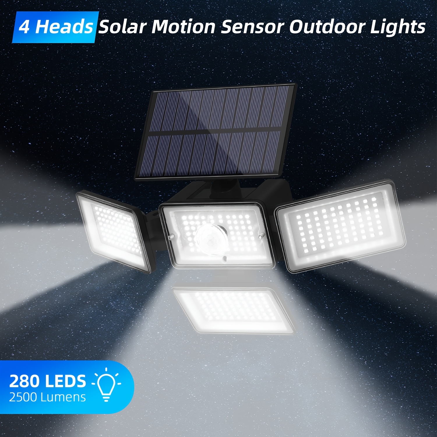 solar lights outdoor sold on Temu United States