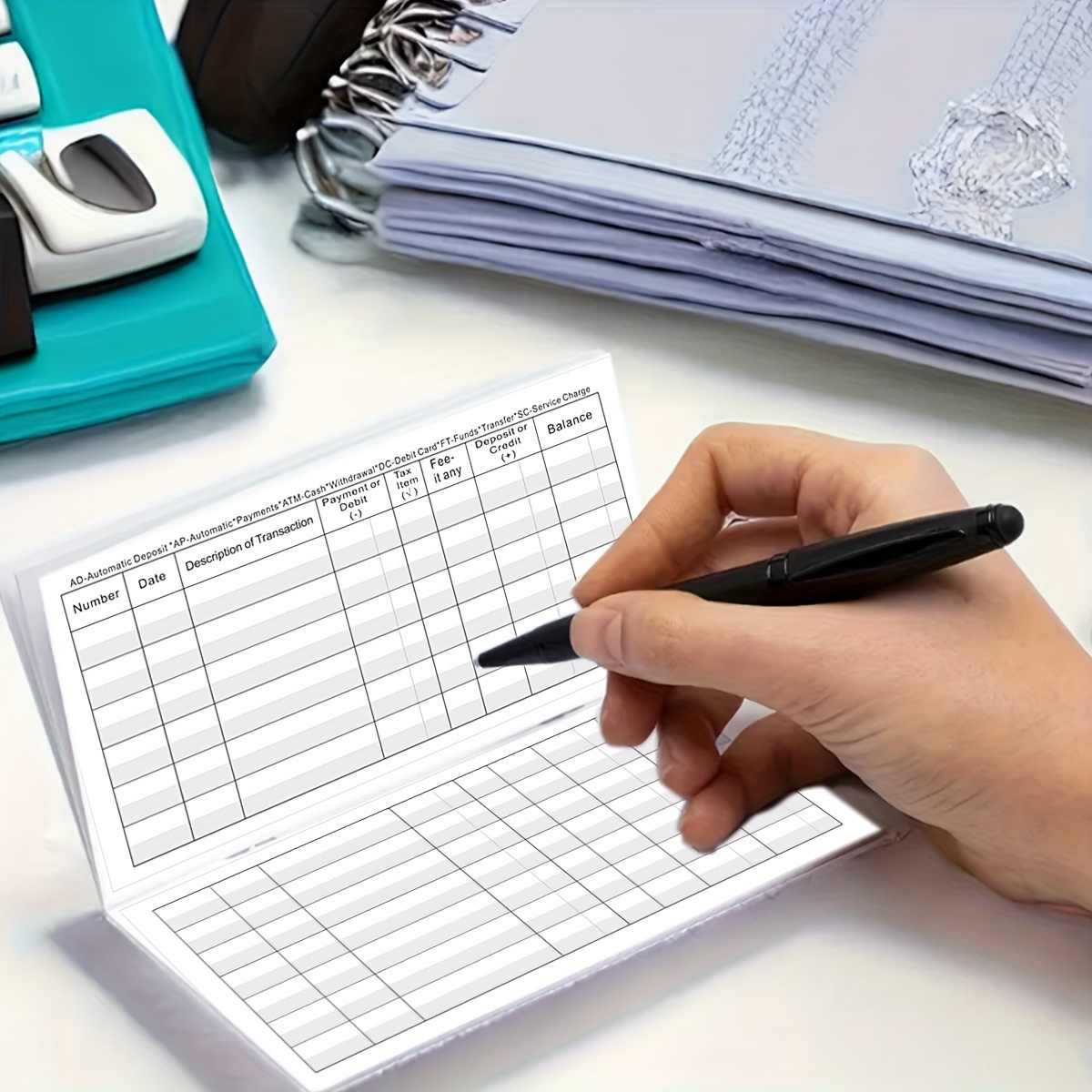 Carnet De Chèques - Des - Pour Les Personnes Malvoyantes - Calendrier ...