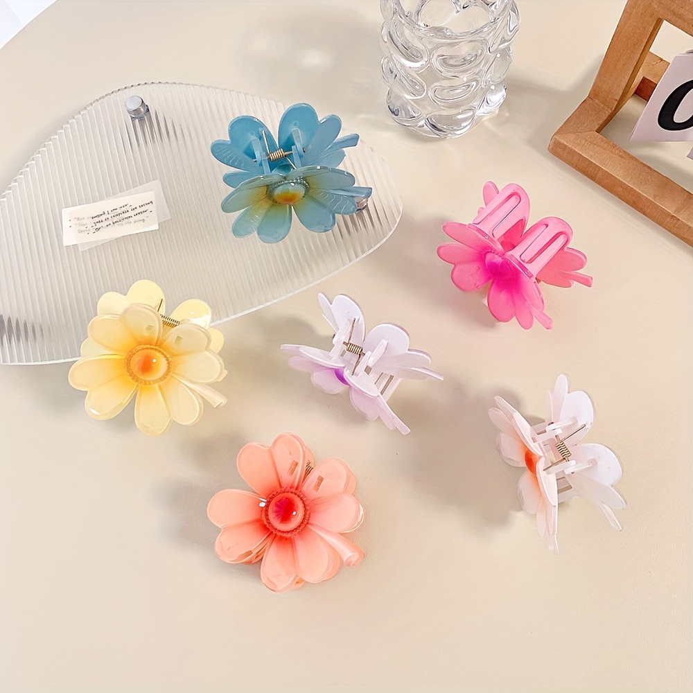 Hair Clip Set Gift Box Simple Sweet Multicolor - Temu Canada